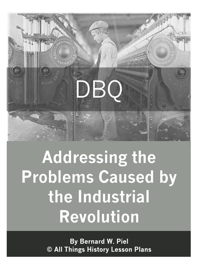 Addressingthe Problems Causedbythe Industrial Revolution | PDF