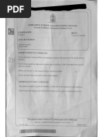 Zimsec Nov 2020 Combined Science Paper 1 | PDF