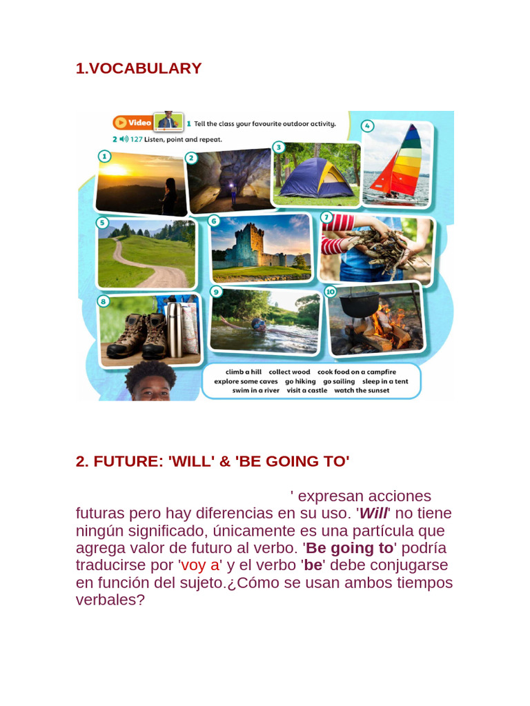 FUTURE - WILL & BE GOING TO | PDF