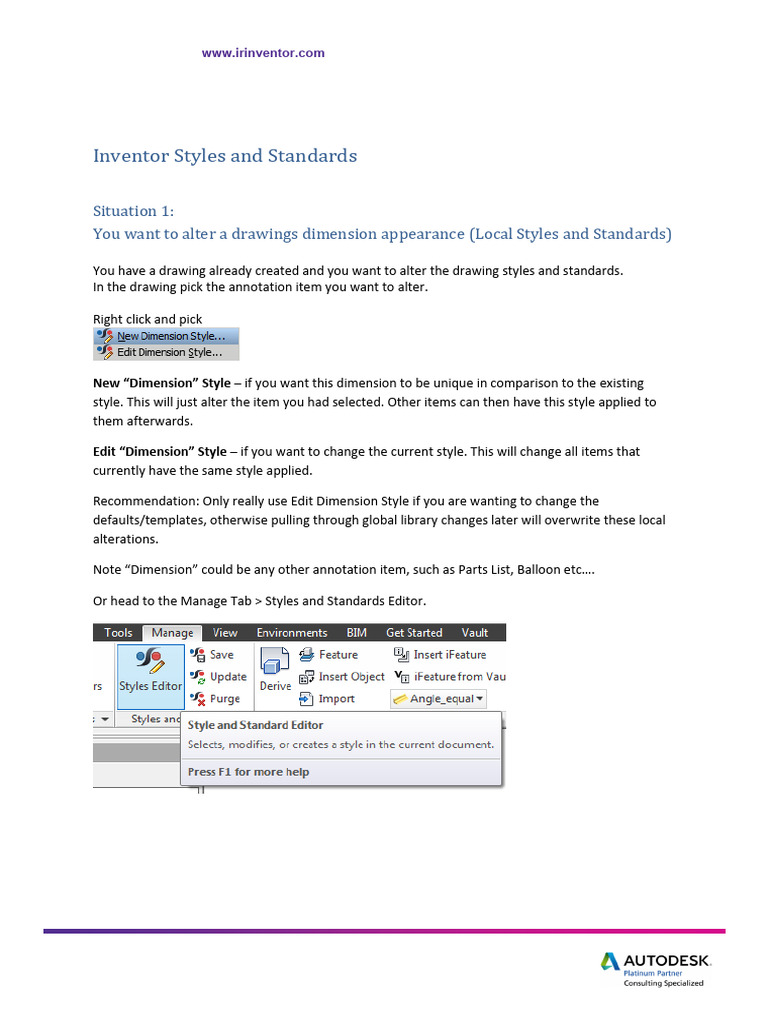 A Guide To Styles and Standards | PDF