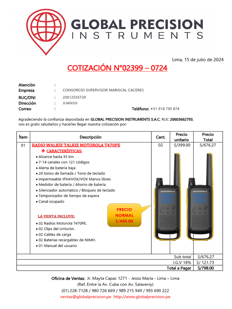 Global Precision Radios | PDF