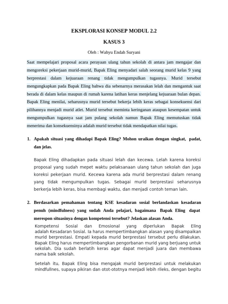 Eksplorasi Konsep Modul2.2-Kasus 3 | PDF