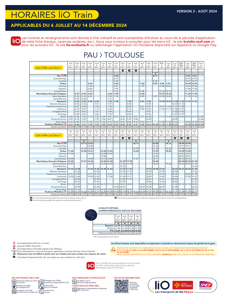 Web Fh15 Pau _ Toulouse Semaine We 4 Pages v2 | PDF