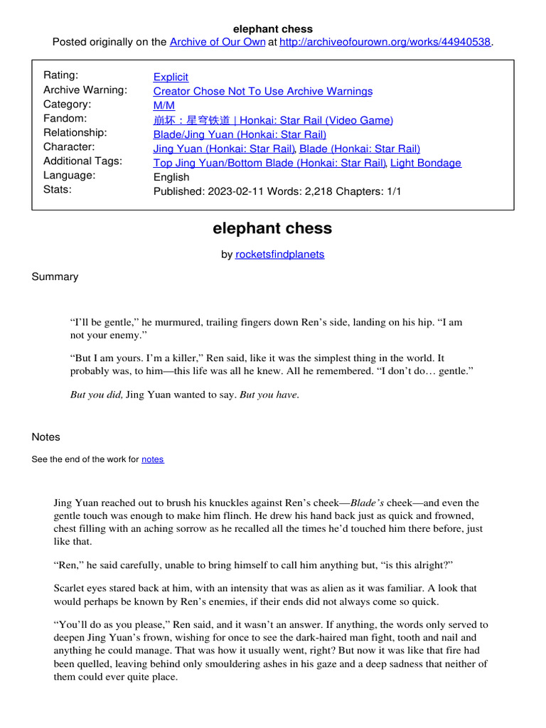 Elephant Chess | PDF