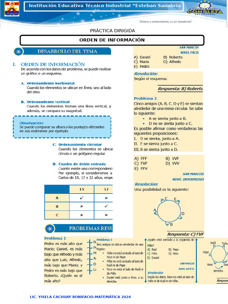 1-Sucesiones RM 5TO | PDF