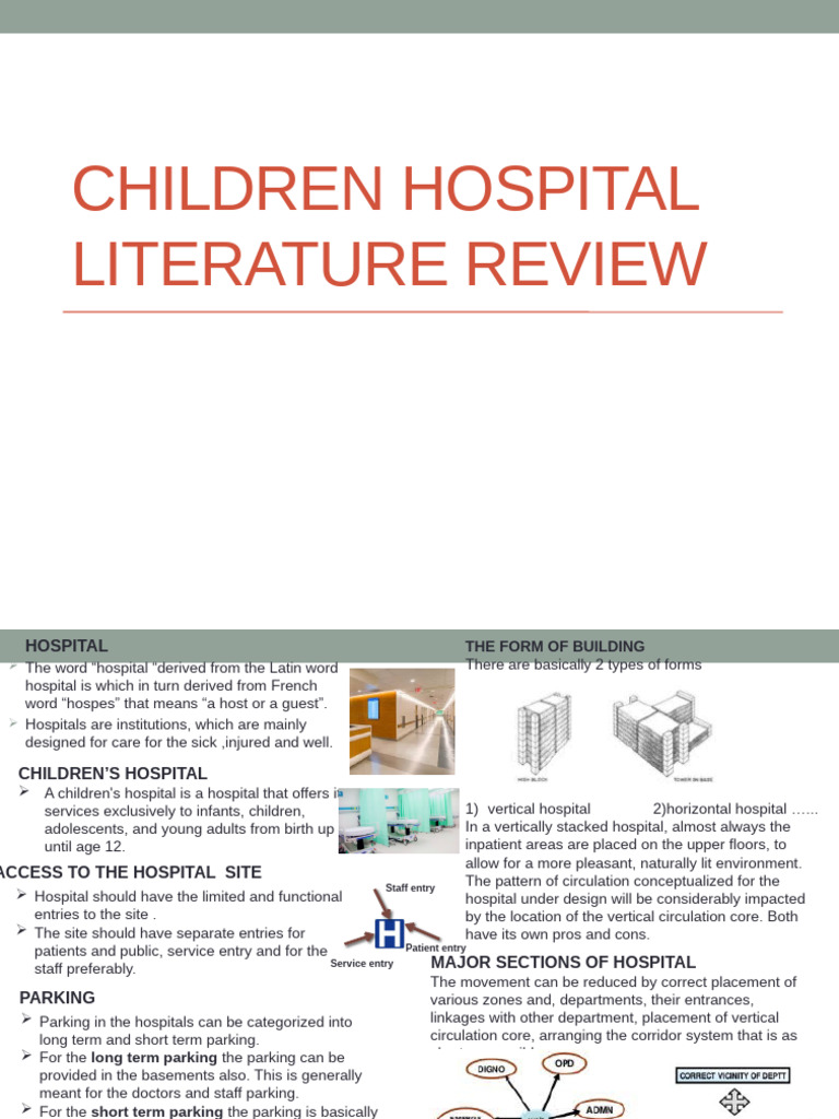Children Hospital Literature | PDF
