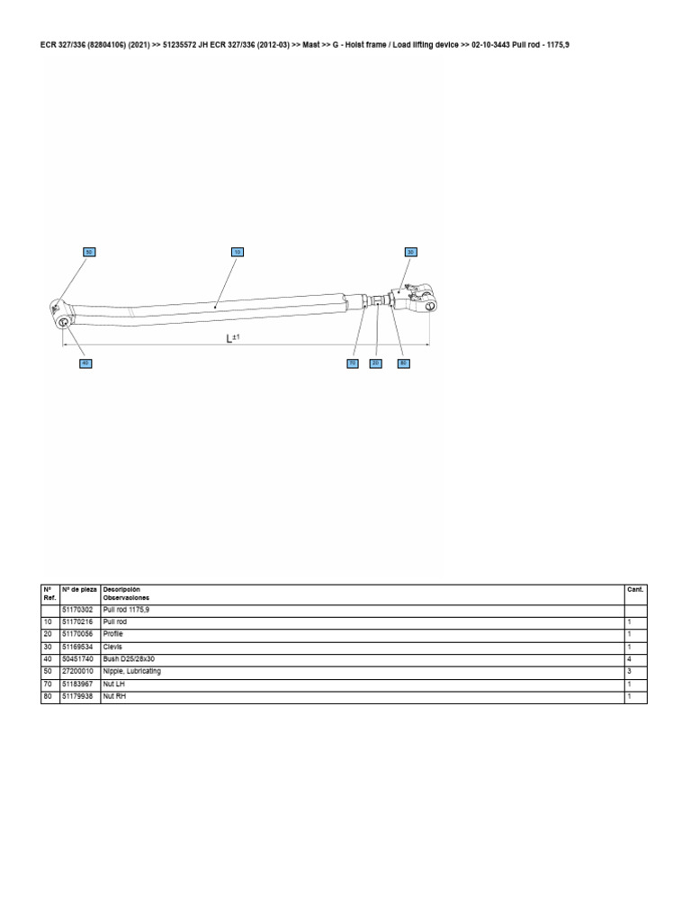ECR 327/336 (82804106) (2021) 51235572 JH ECR 327/336 (2012-03) Mast G ...