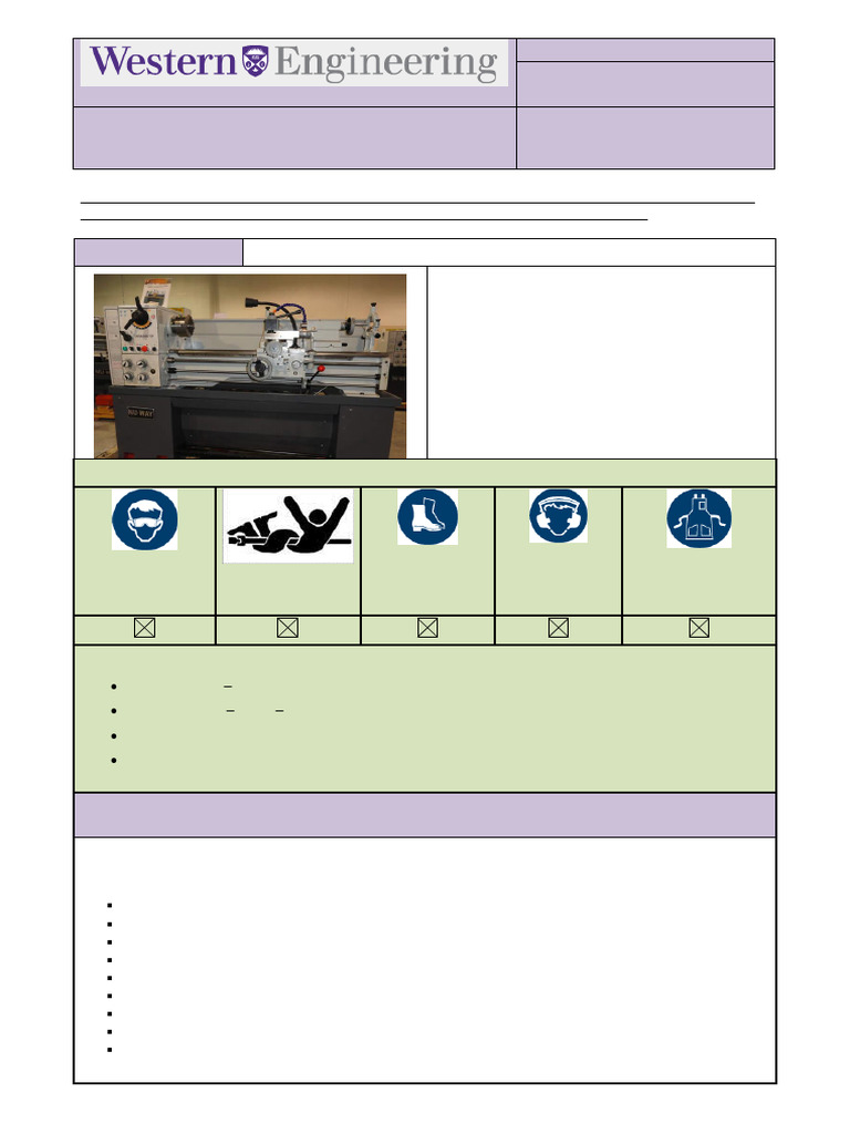_.Metal Lathe Safety (1) | PDF