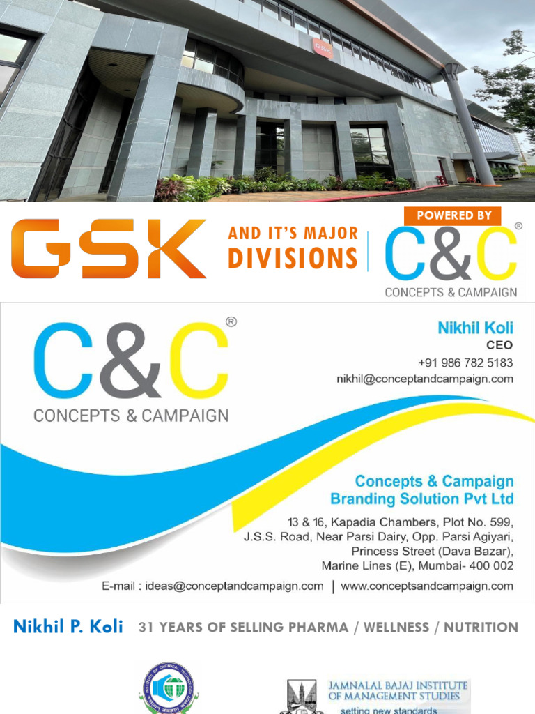 GSK Corporate & Top Major Divisions Portfolio Analysis Aug 2024 PDF | PDF