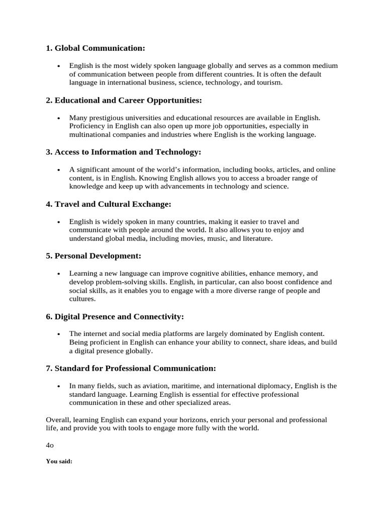 English Learning Process | PDF