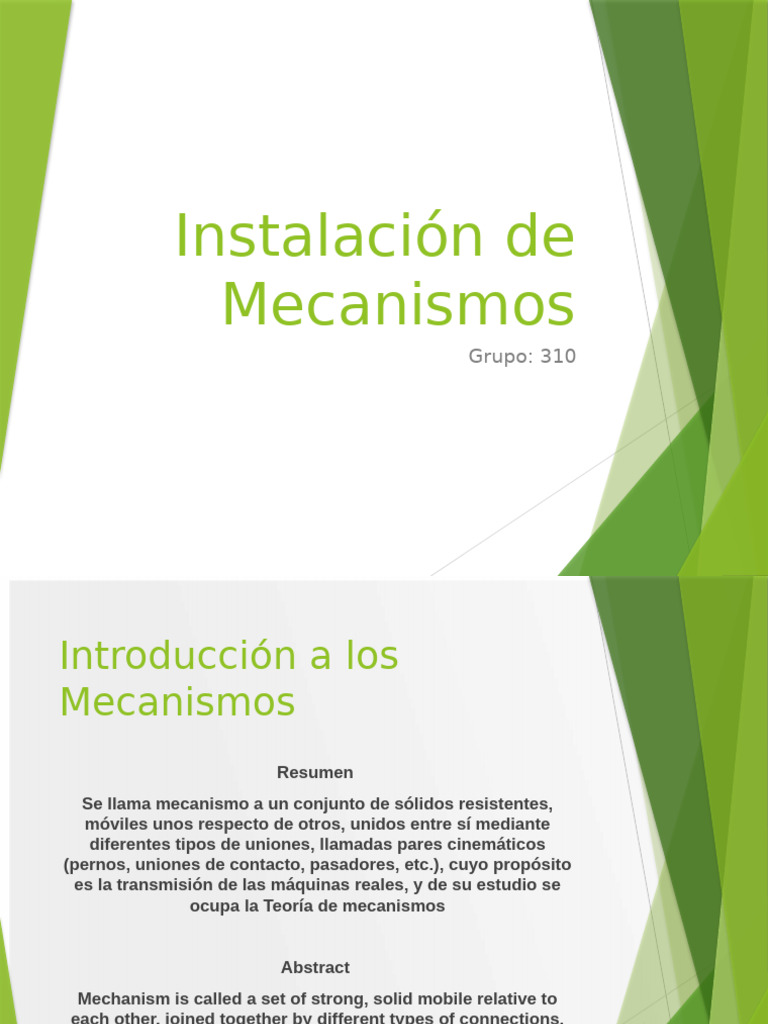 6 Diseno de Mecanismos | PDF