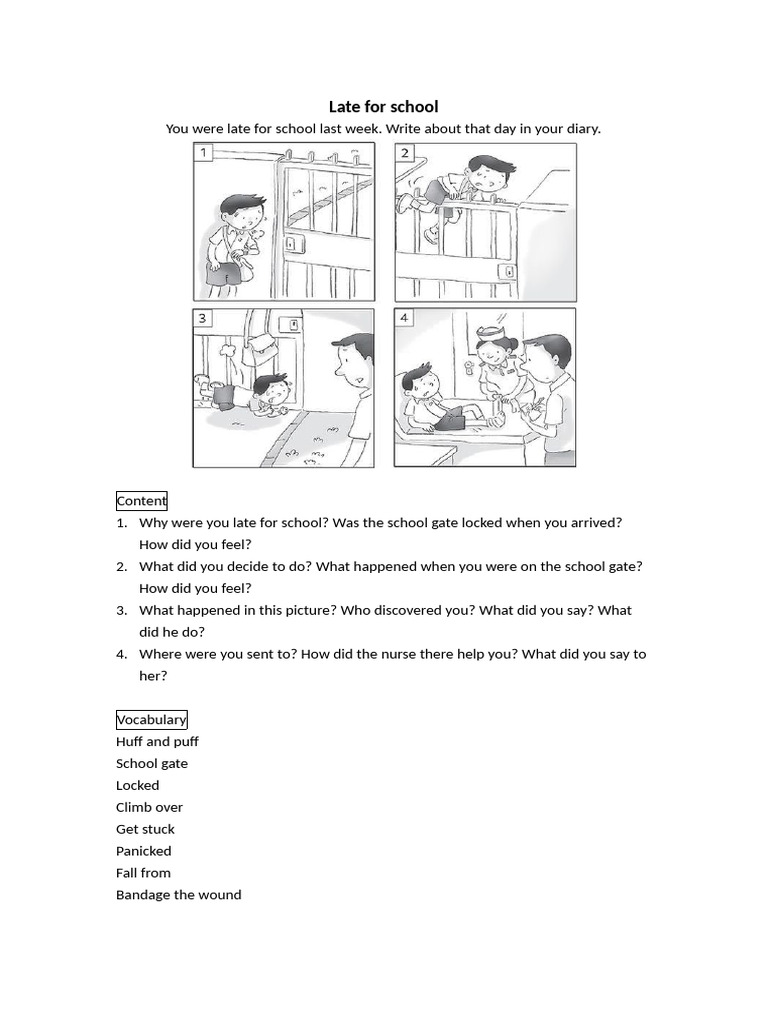 Late For School | PDF