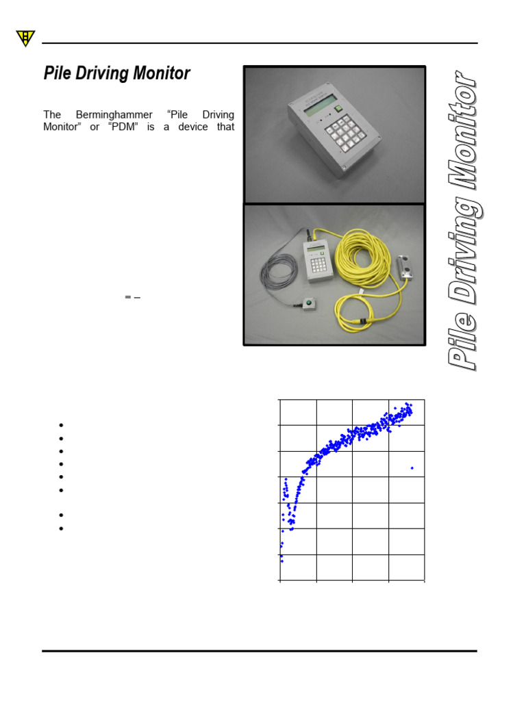 Pile Driving Monitor System Brochure | PDF