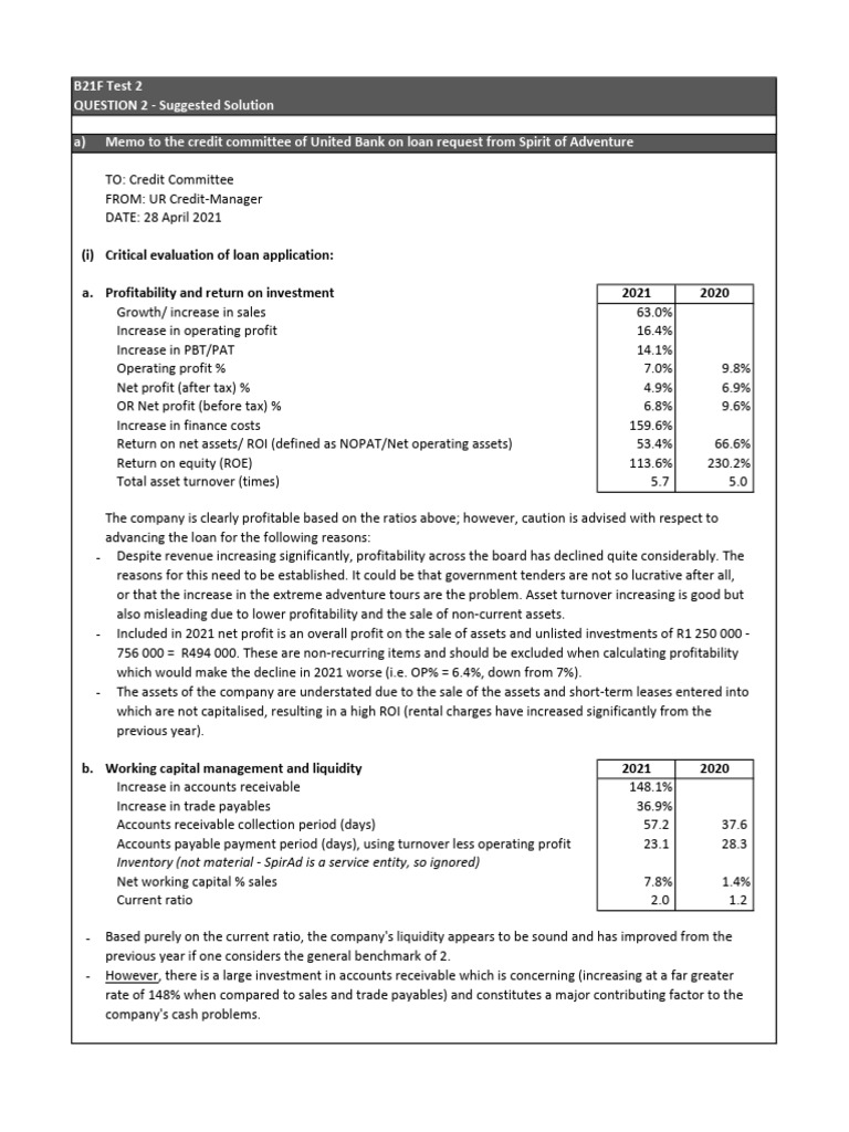 MACF01-OS Performance Evaluation Spirit of Adventure Suggested Solution | PDF