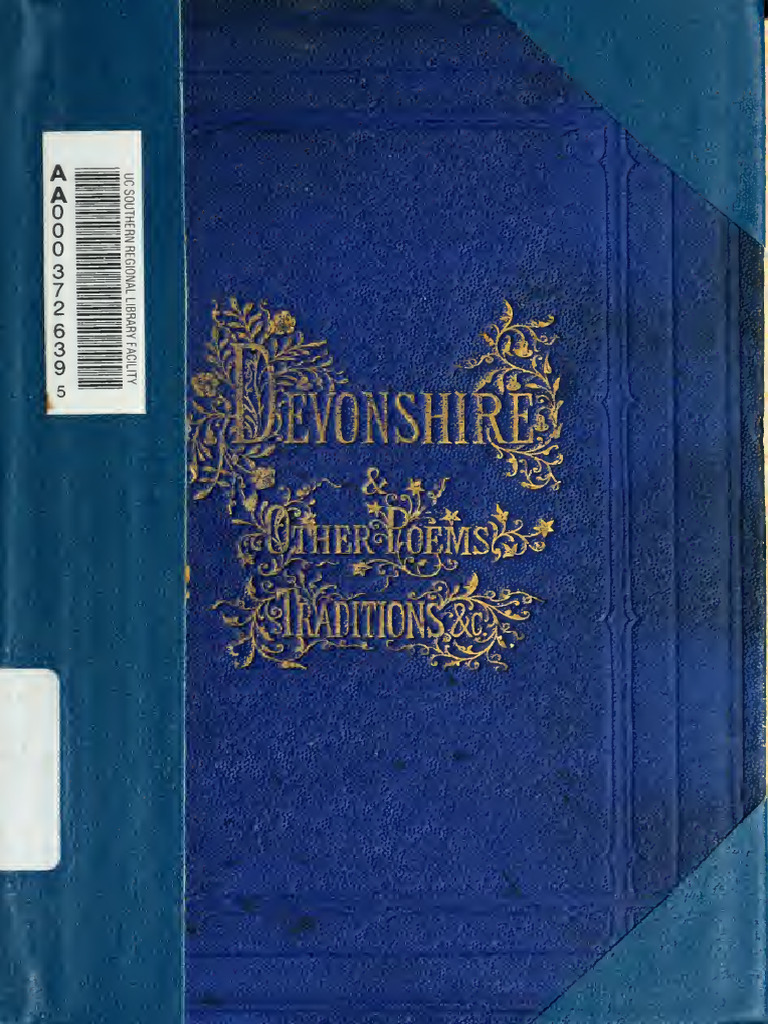 Devonshire and Other Original Poems | PDF