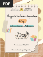 Rapport de Lévaluation Diagnostique 3èmé AEP 2022-2023 | PDF | Pédagogie | Apprentissage