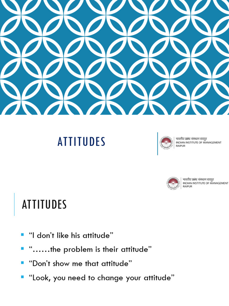 Session 5 Emotion & Attitude | PDF | Attitude (Psychology) | Emotions