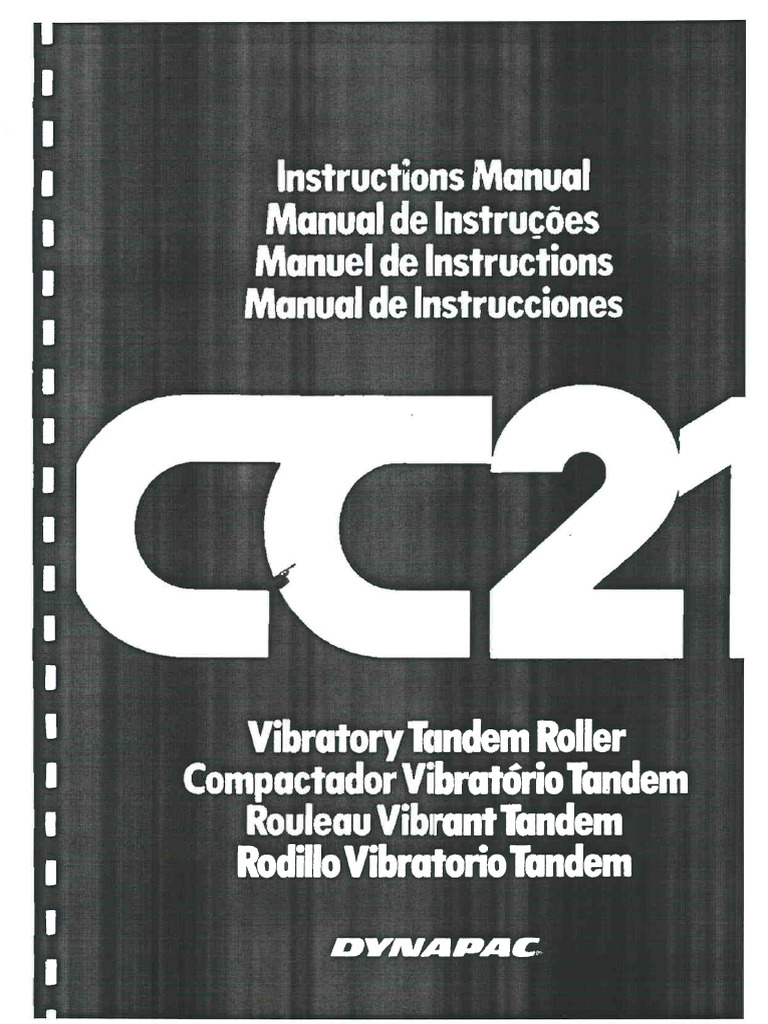 Manual de Operação CC21 | PDF