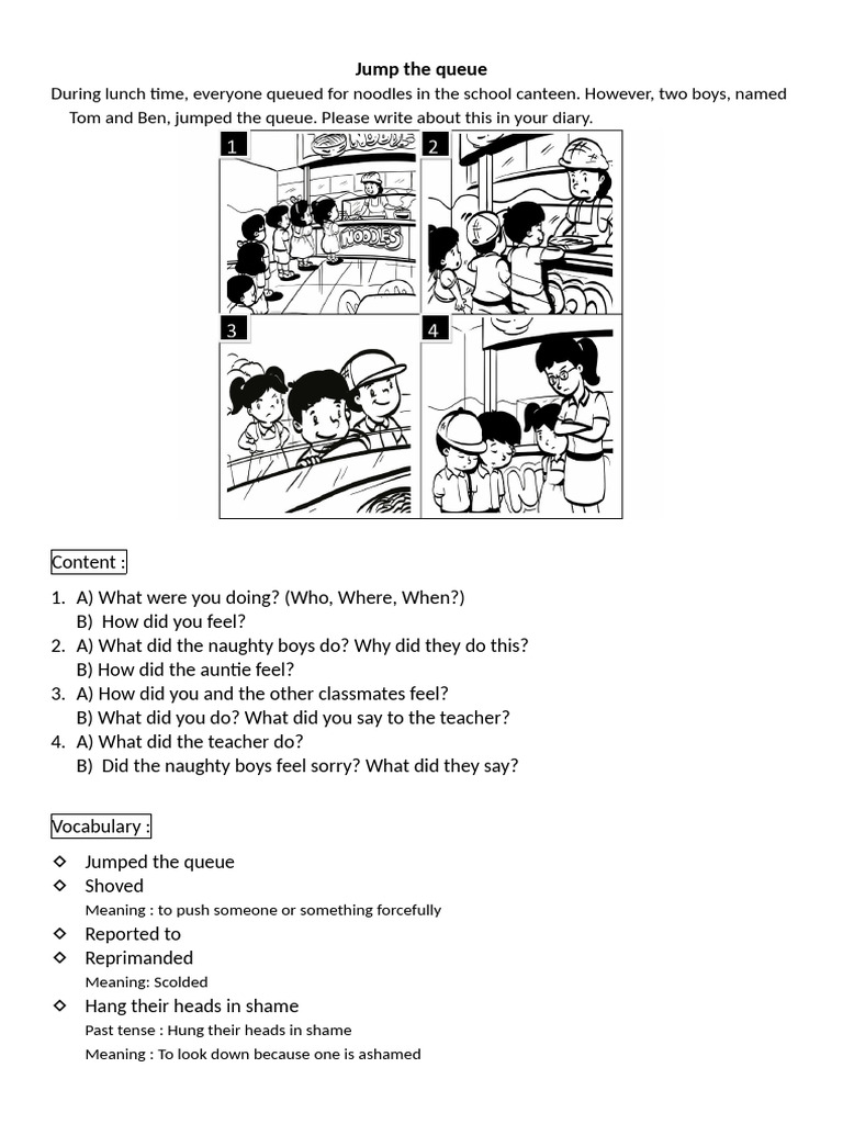 Jump The Queue Pdf