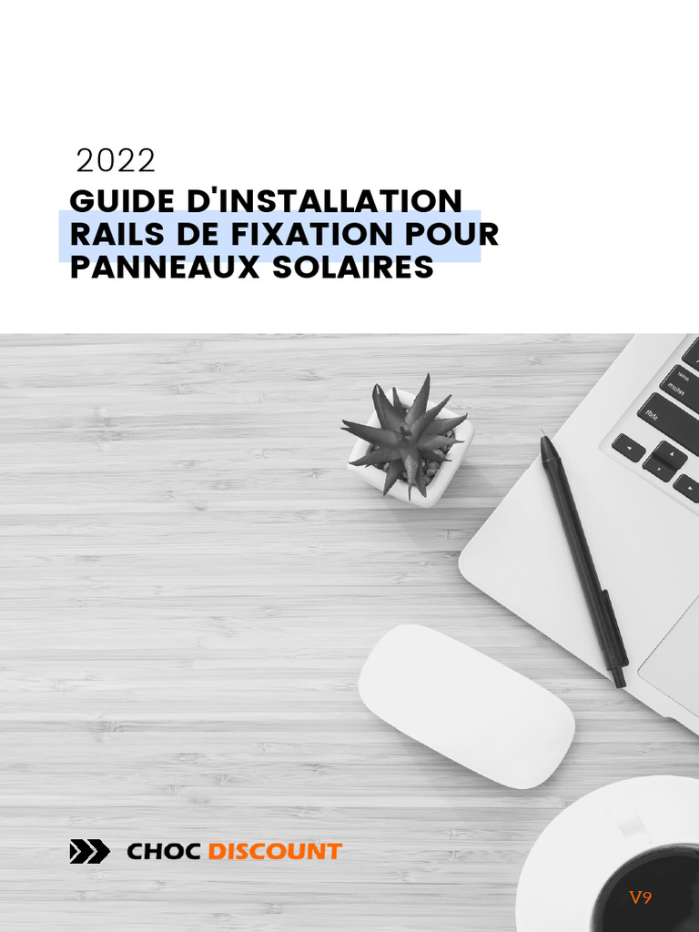 Installation Des Rails de Fixation Des Panneaux Solaires 2 (1) | PDF