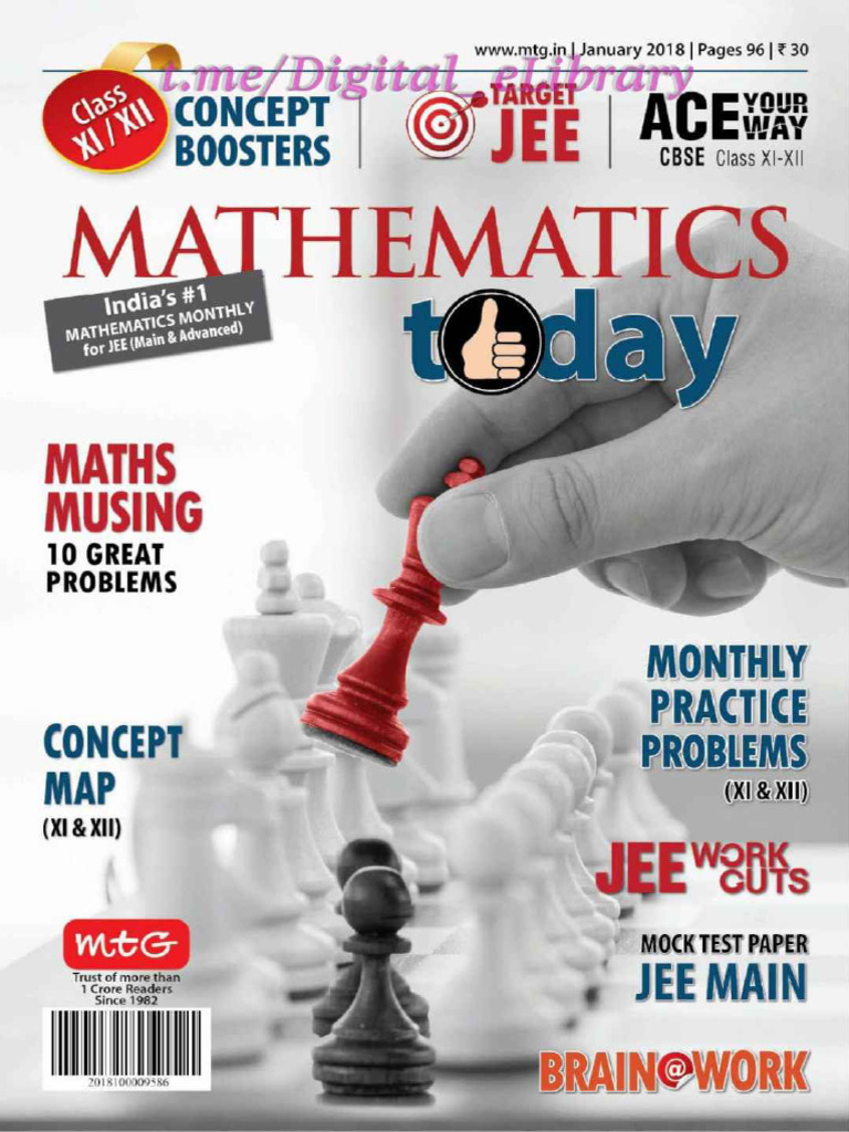 Jan 18 Mathematics Today | PDF