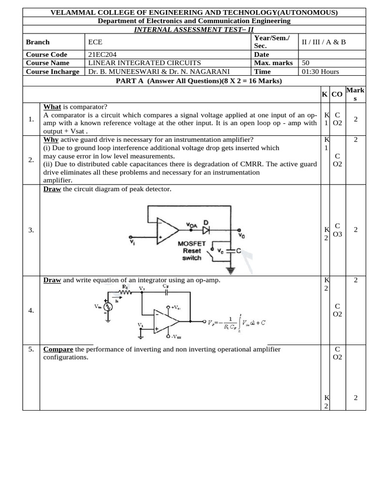 Lic Iat 2 QB Part A Answers | PDF