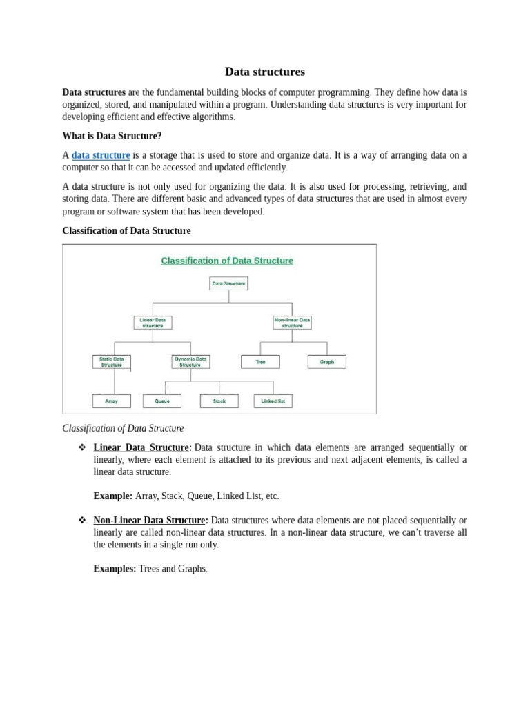 Data structures | PDF