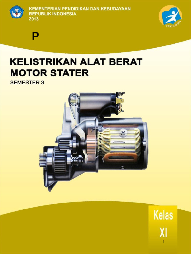 Kelistrikan Alat Berat Motor Starter | PDF