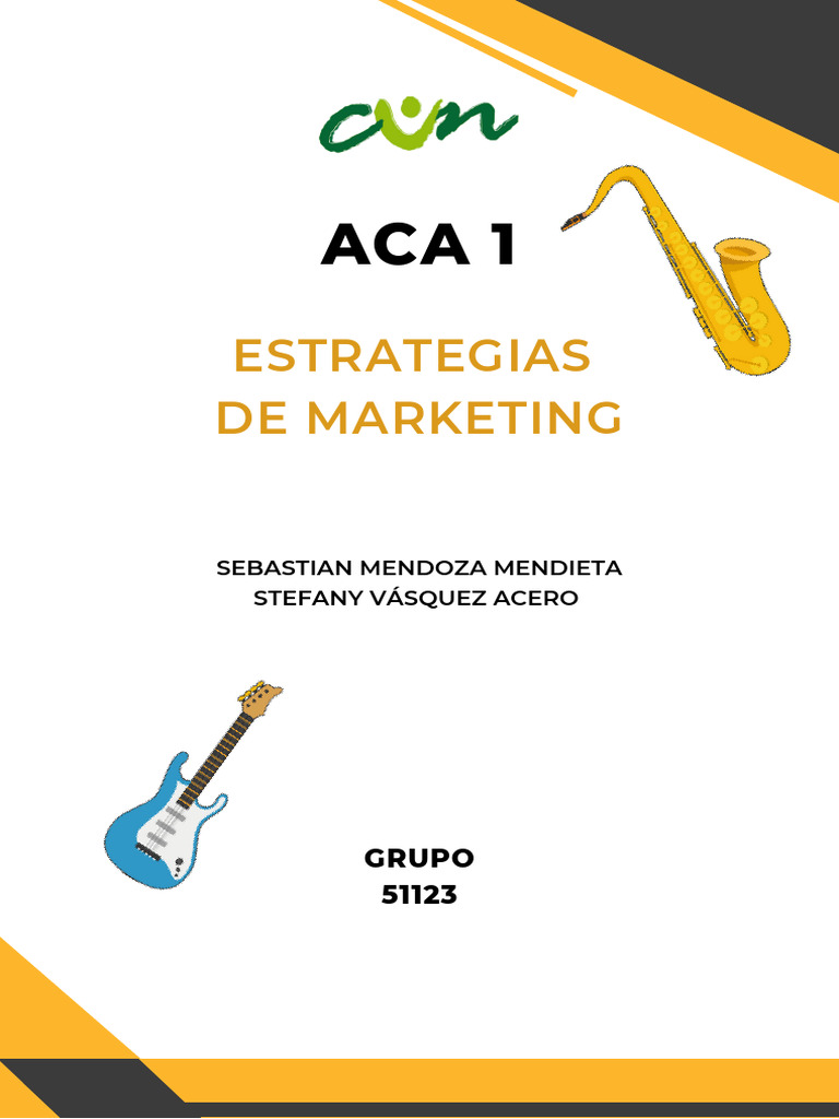 ACA 1 Estrategias de Marketing | PDF