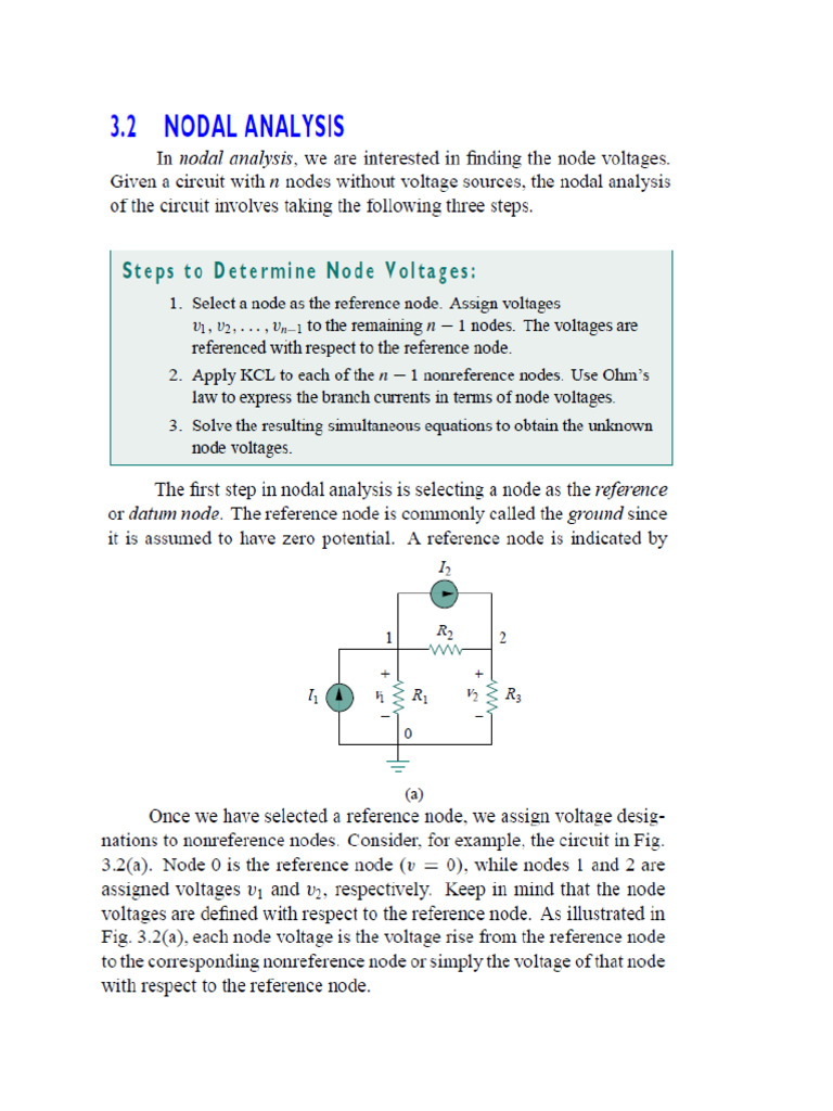 Nodal Analysis | PDF