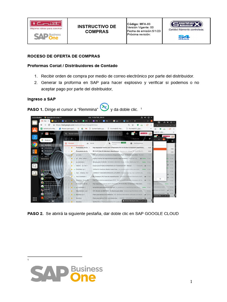 Manual SAP Compras | PDF