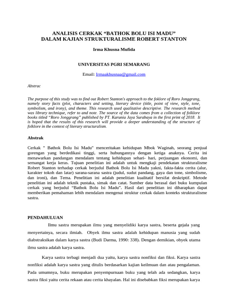 Contoh Artikel Salinan | PDF