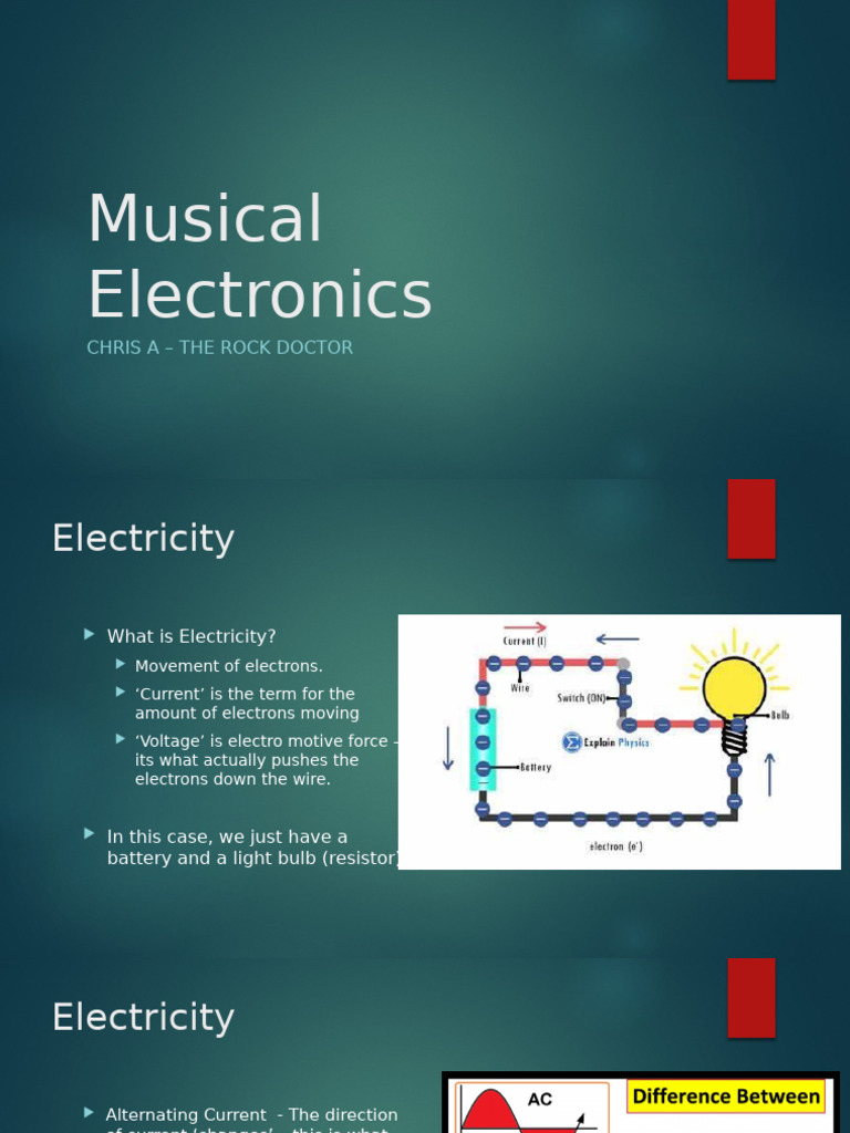 Musical Electronics rB | PDF