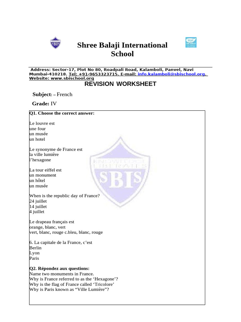 IV Final Worksheet | PDF