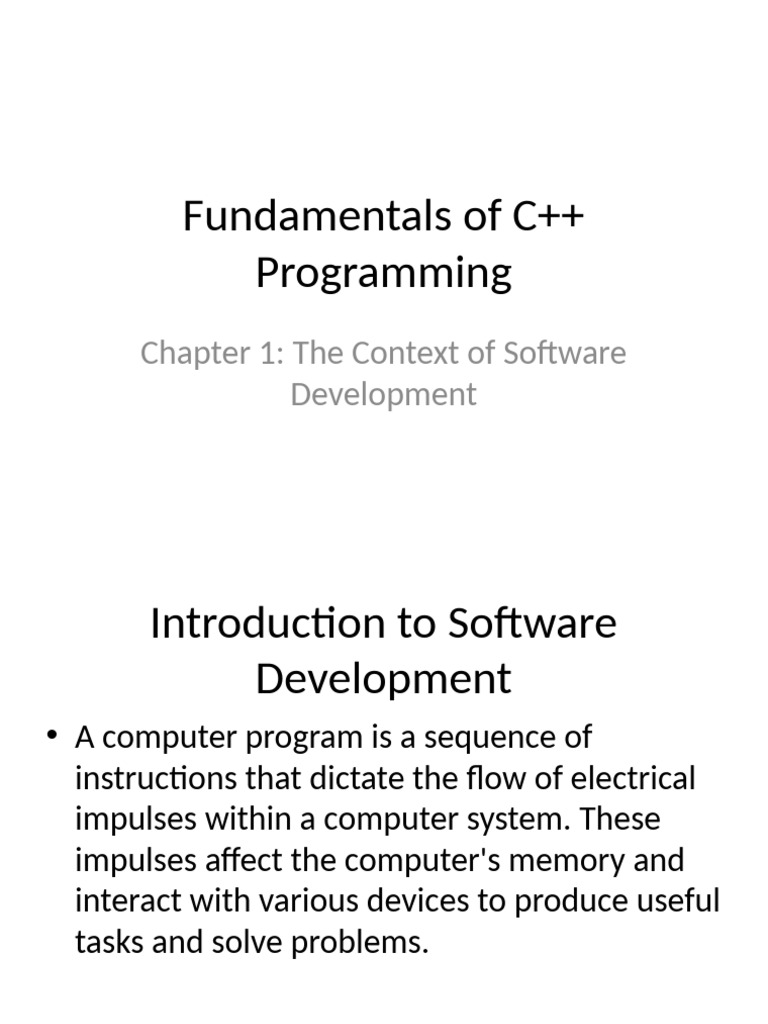 Chapter 1 Lecture Slides | PDF