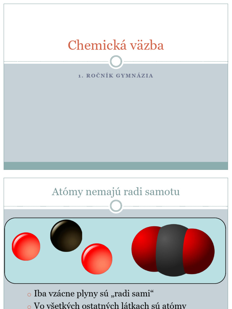 Chemicka Vazba | PDF