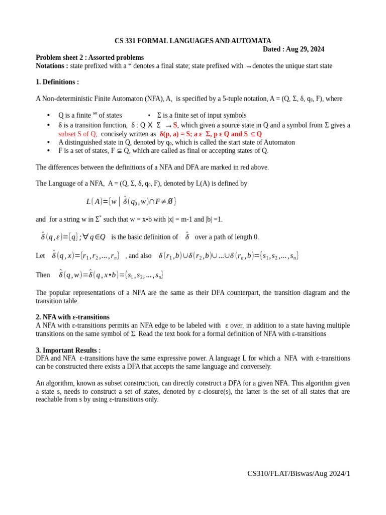 Problem Sheet2 | PDF