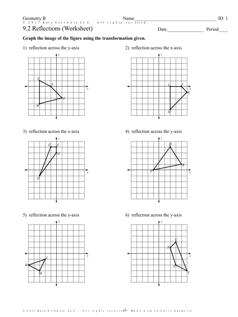 geometry_b_-_9.2_reflections__worksheet_ | PDF