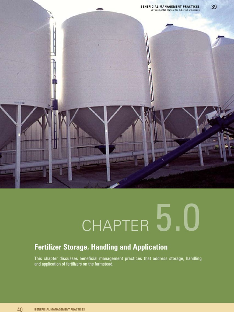 Fertilizer Storage and Handling Guidelines | PDF | Fertilizer ...