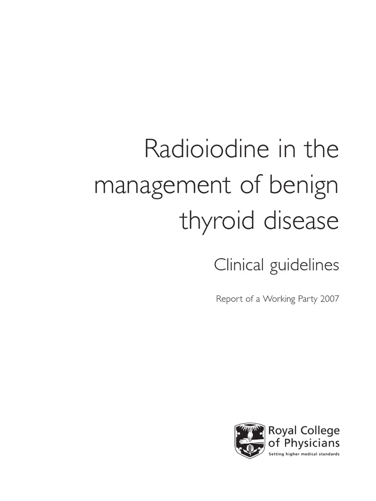 RCP Rai | PDF | Hyperthyroidism | Thyroid