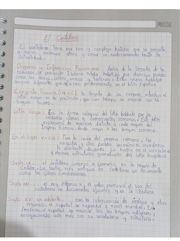 La Historia Del Idioma Español | PDF