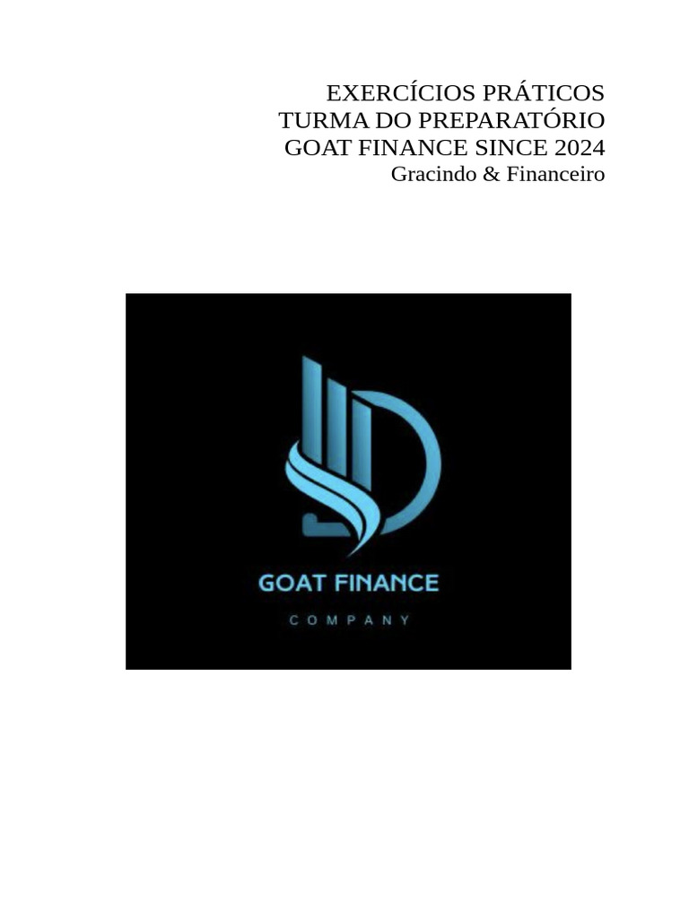 Goatfinance CF | PDF