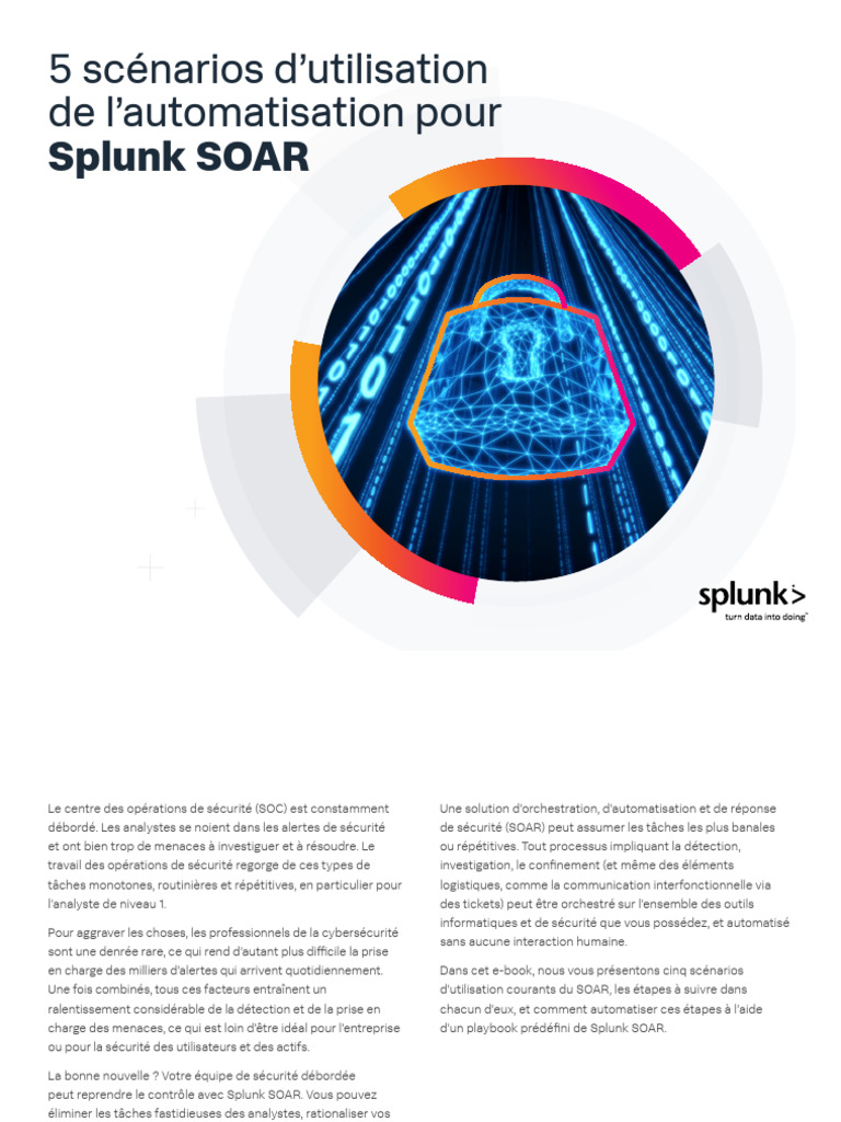 5 Automation Use Cases For Splunk Soar | PDF