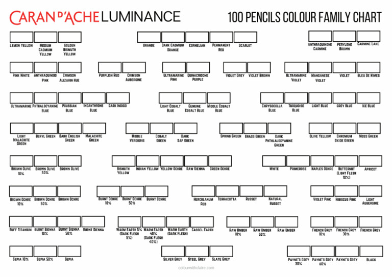 .Trashed-Luminance Family Chart | PDF
