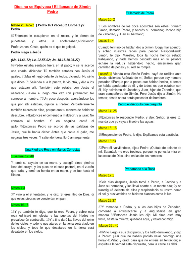 Dios No Se Equivoca | PDF