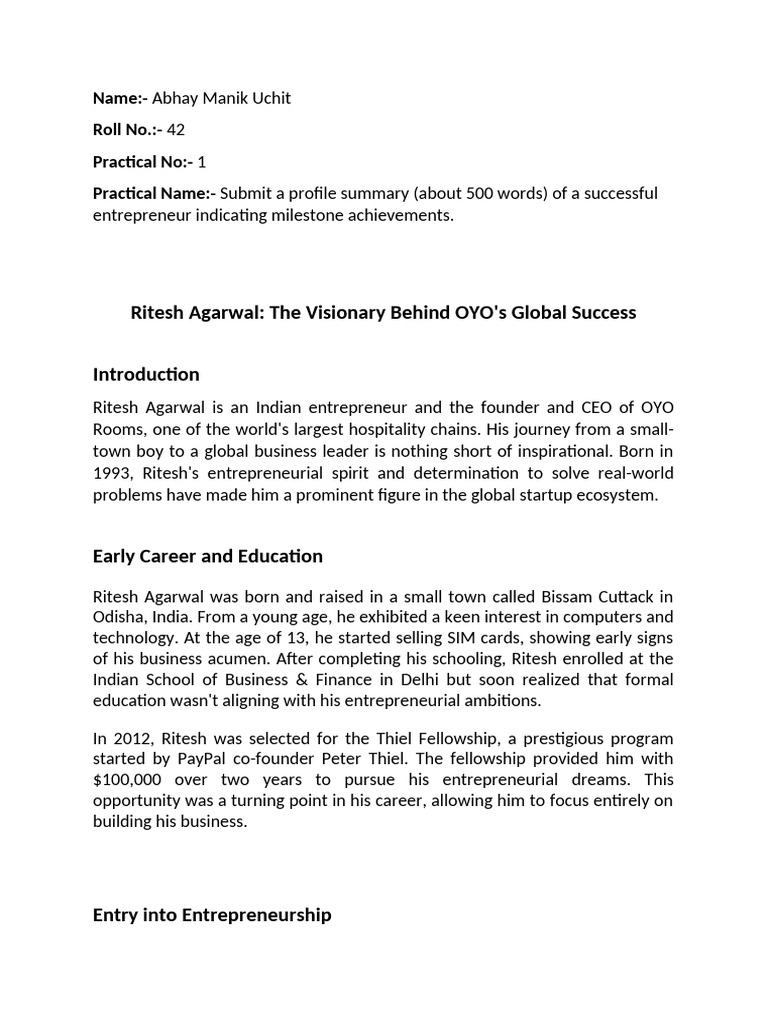 Practical 1 EDE | PDF