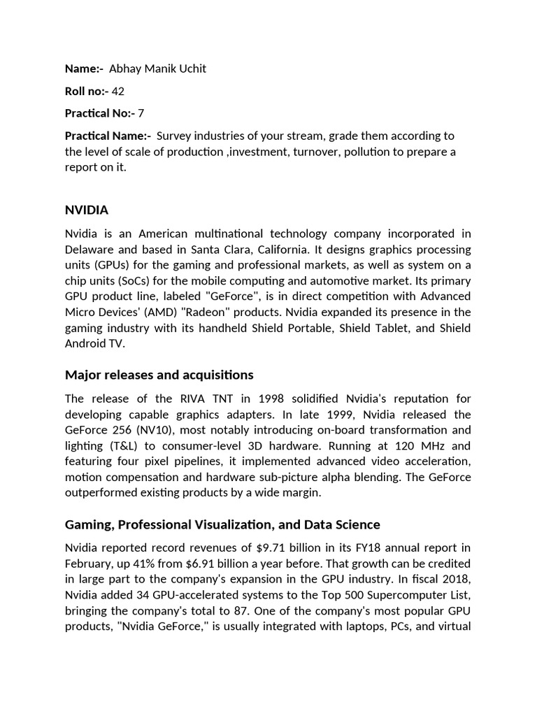 Practical 7 EDE | PDF