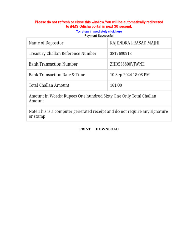 Receipt | PDF