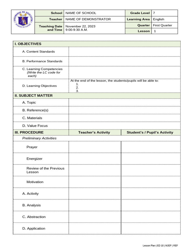 lesson-plan-template | PDF