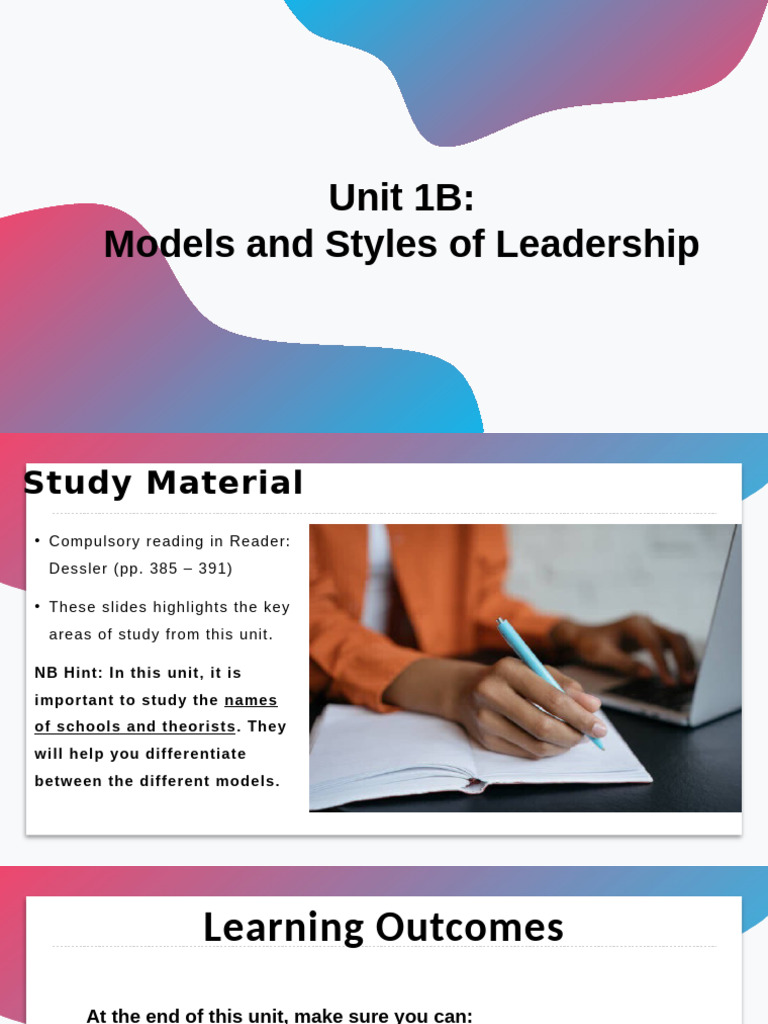 Unit 1B - 2023 | PDF